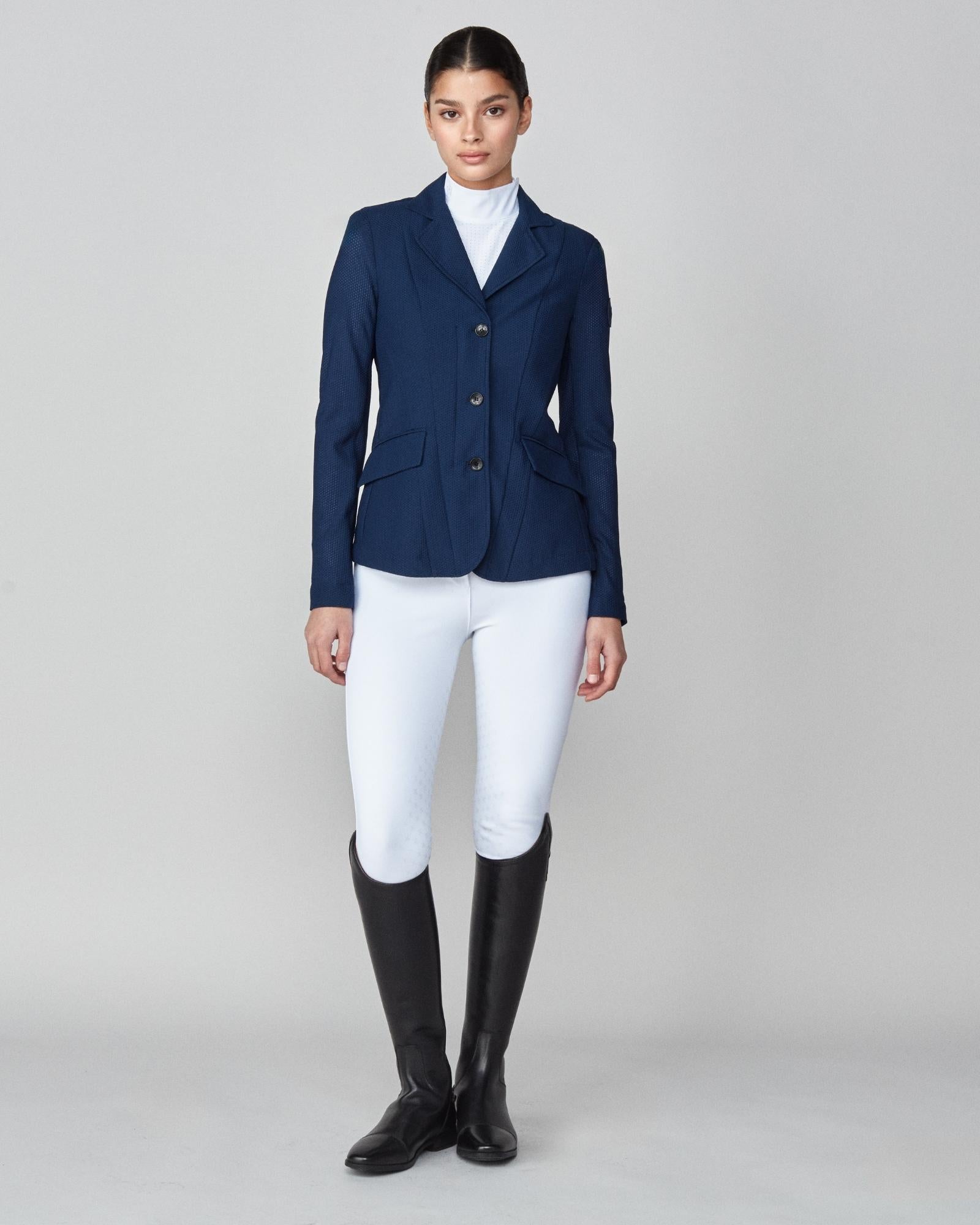 YAGYA | Mesh Show Jacket in Navy | C.L.K Equestrian